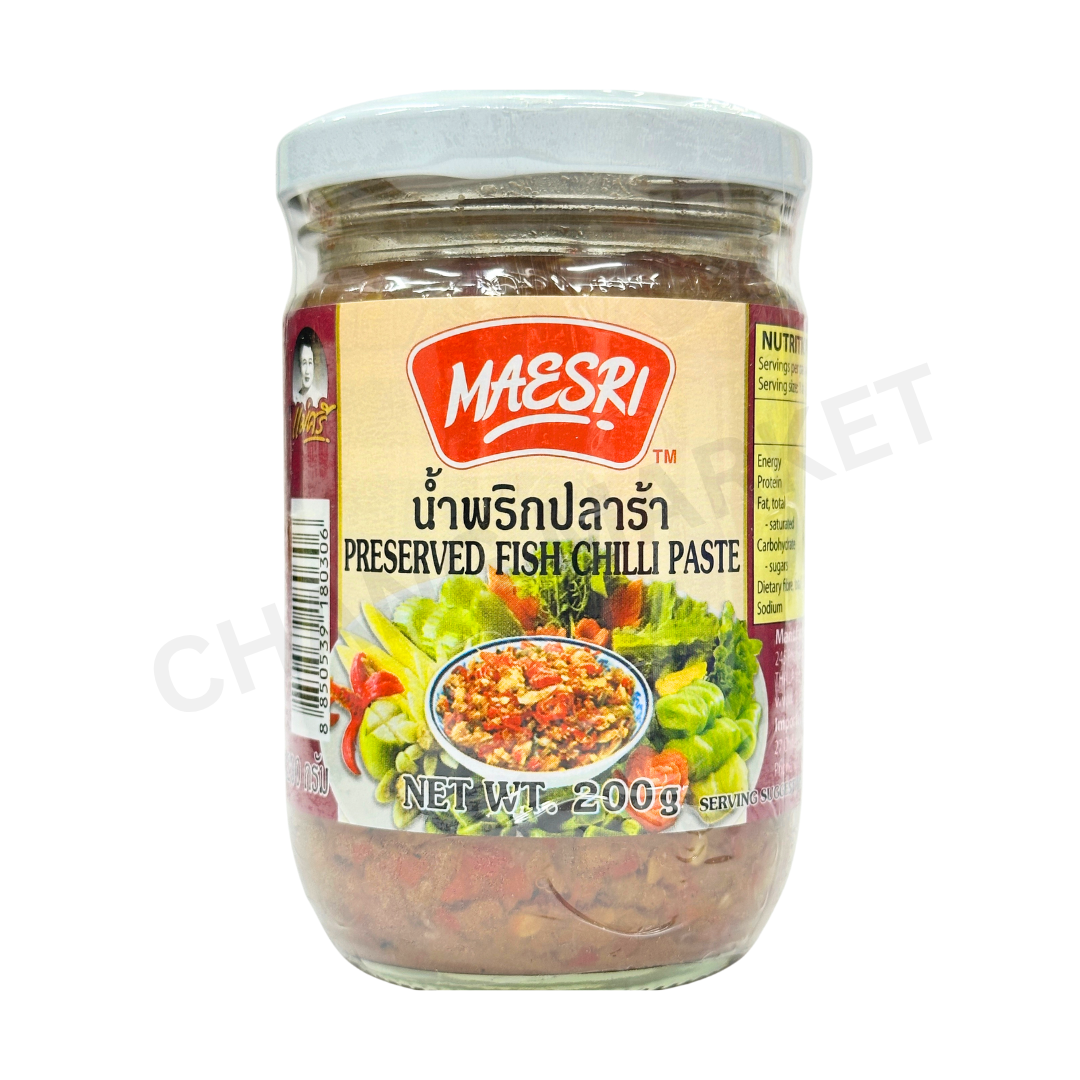 Mae Sri Preserved Fish Chilli Paste 200g – Chang Market